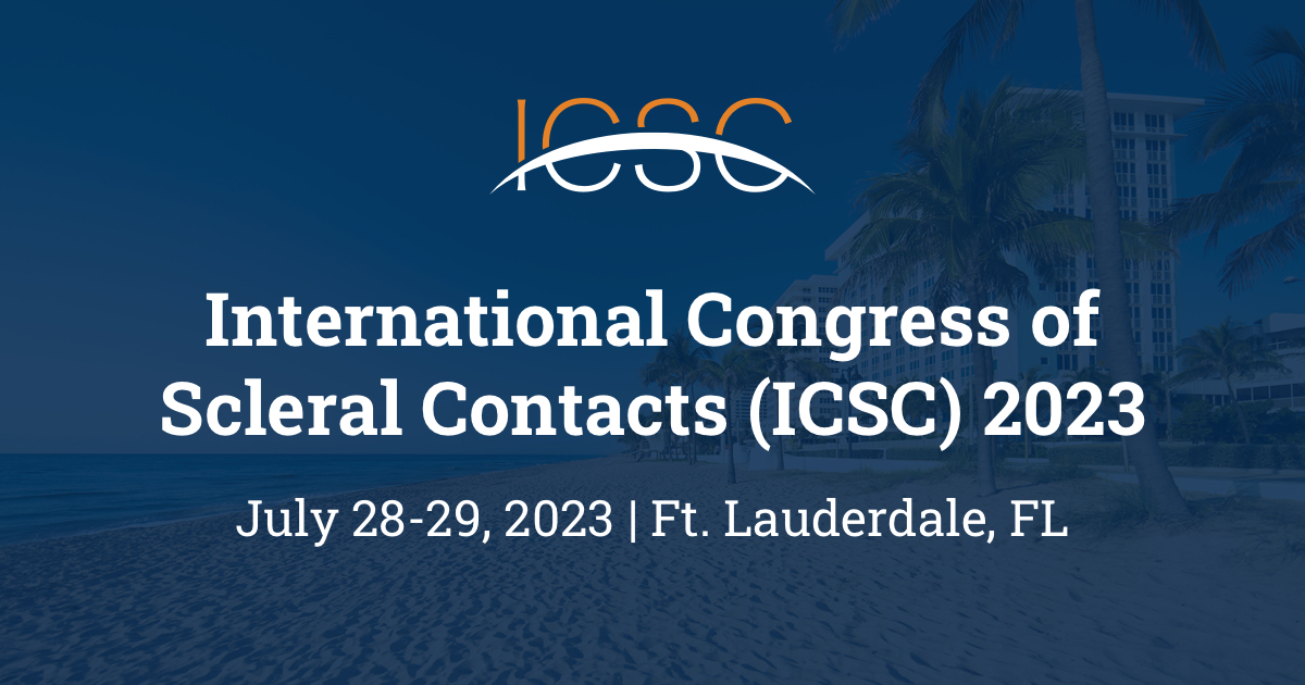 International Congress of Scleral Contacts
